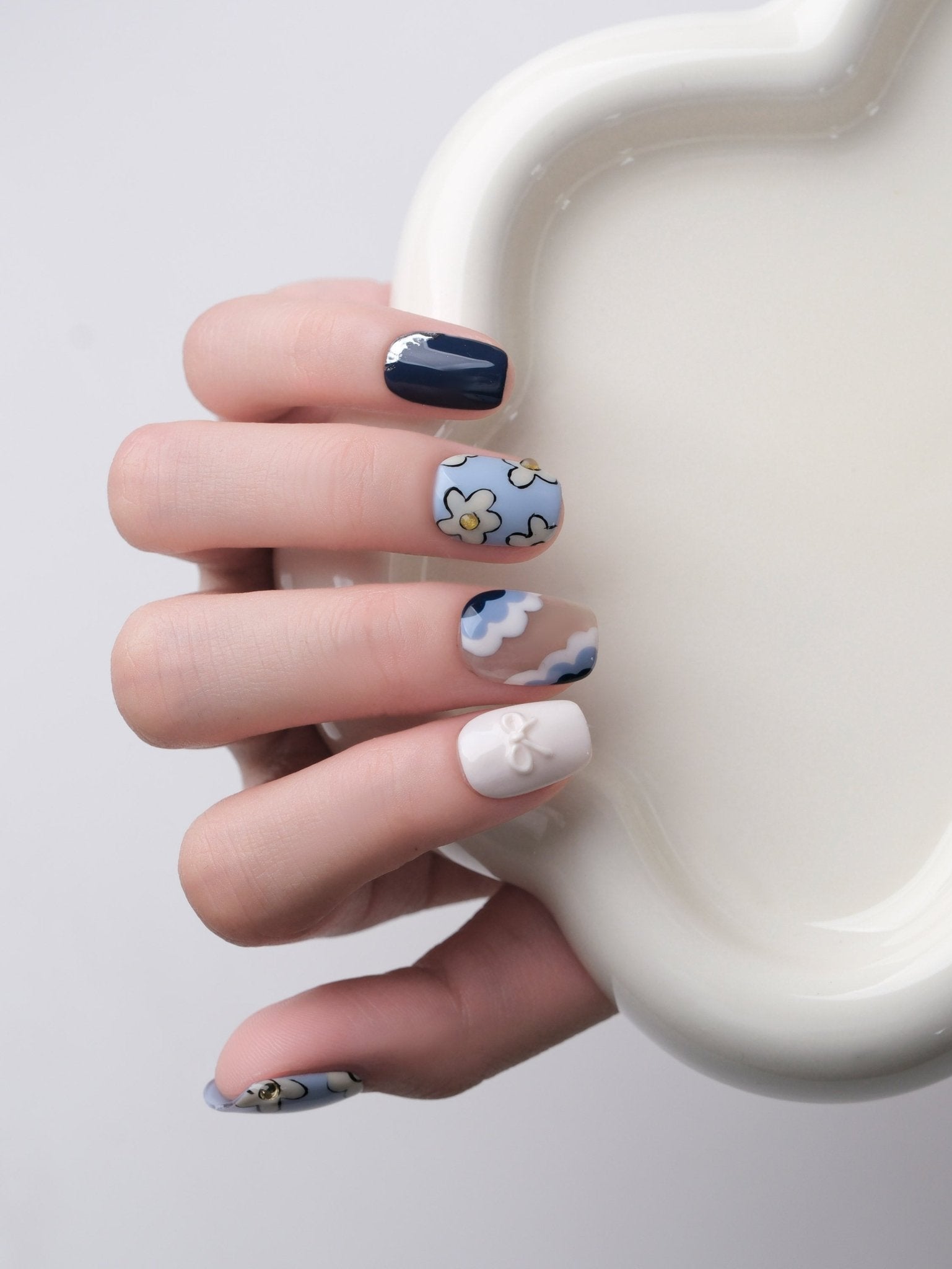 Cute Nails - Hand Painted Press-On Nails by Claw Creature ...