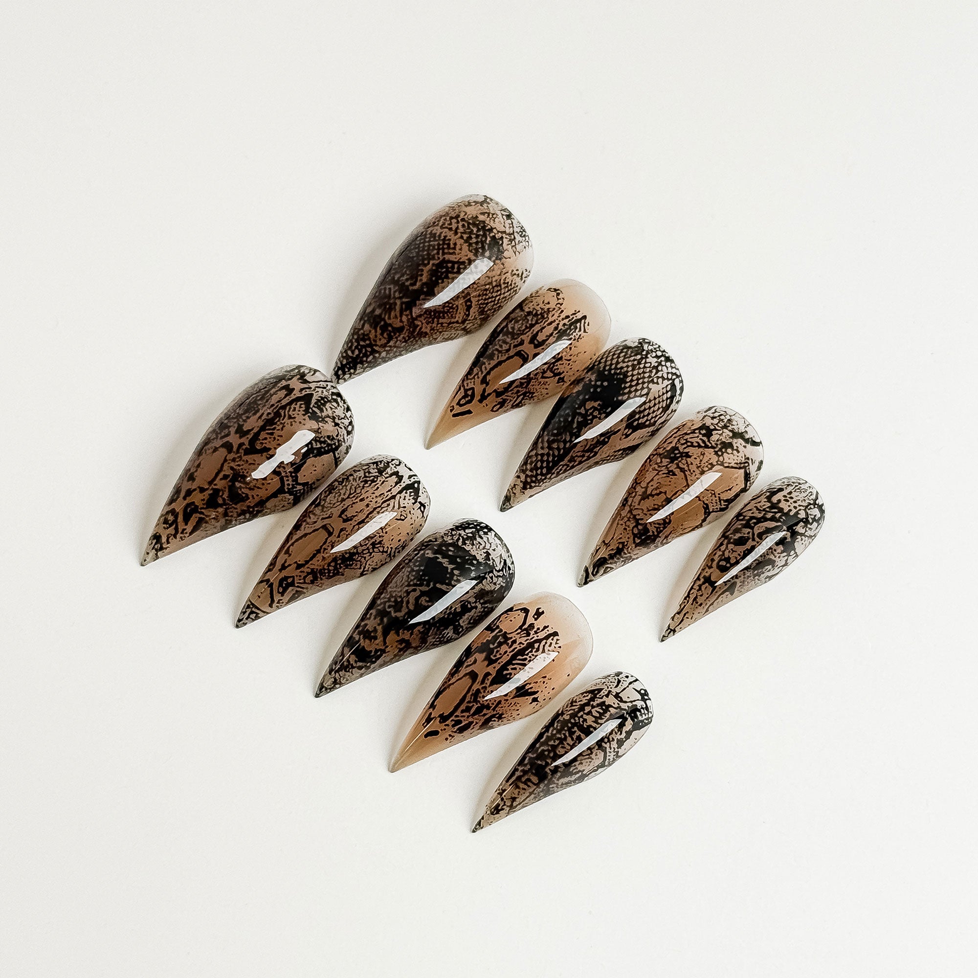 Medusa Skin - Signature Claw Press-on Nails – Clawcreature - Handmade ...